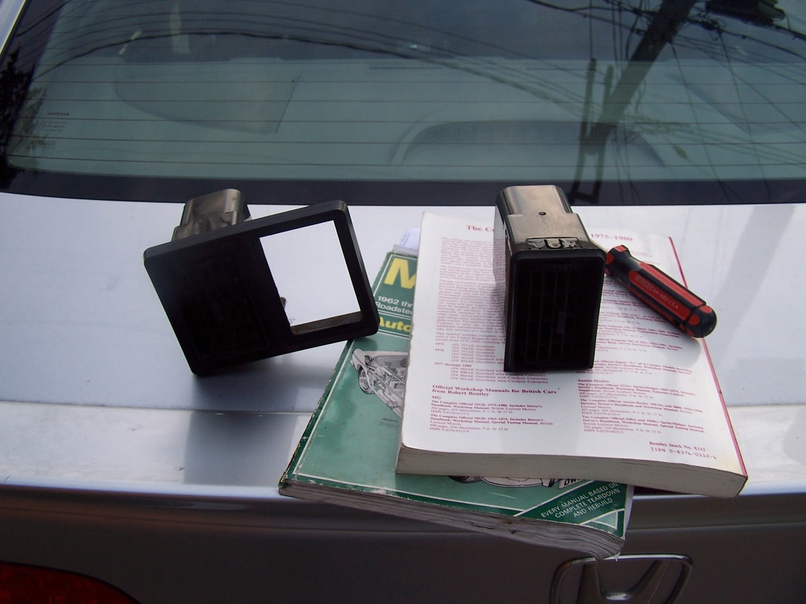 Patio Boat: Woo-Hoo! Heat in the MGB!