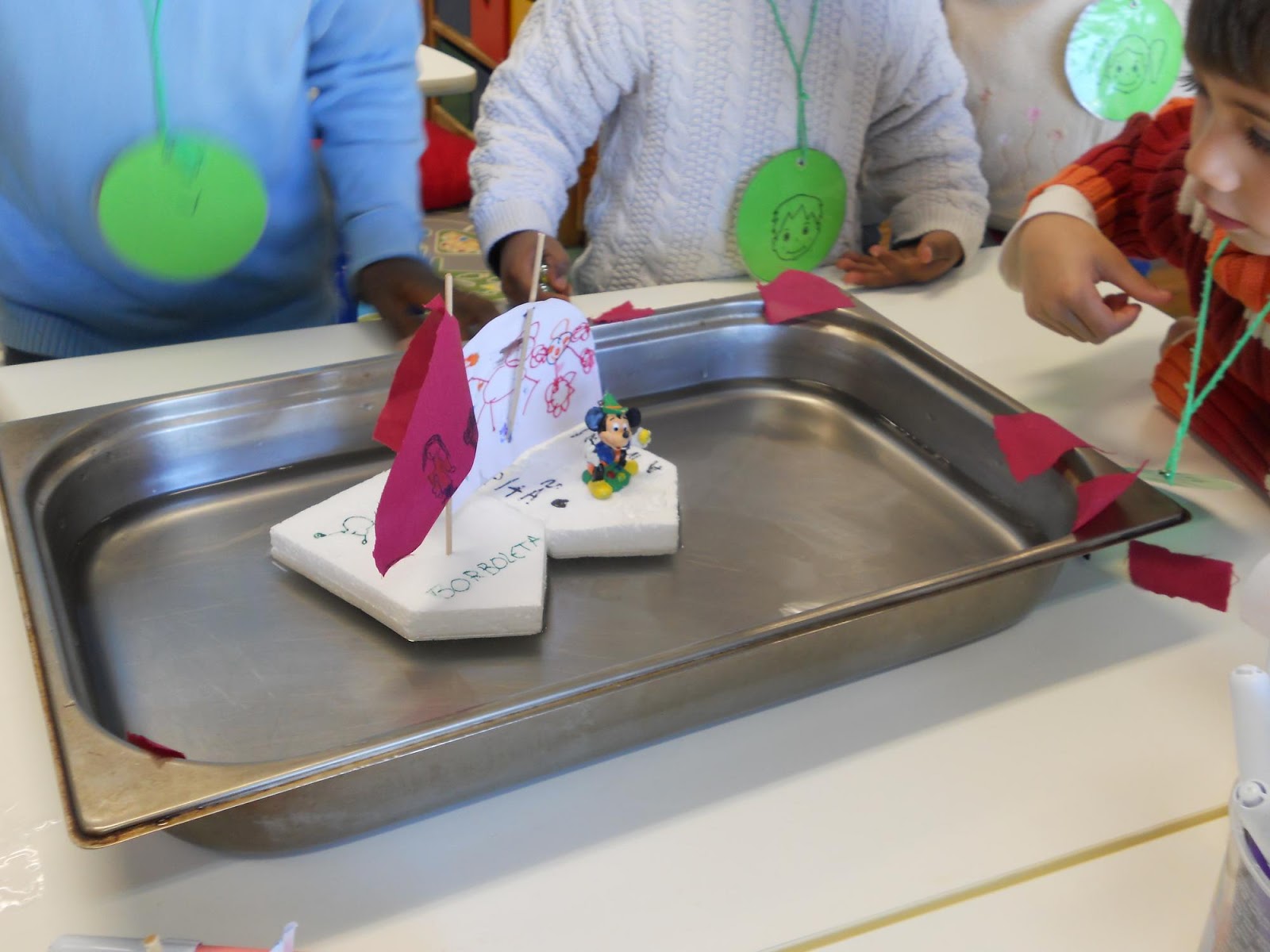 Fibonacci-project: Boat activities in kindergarten school