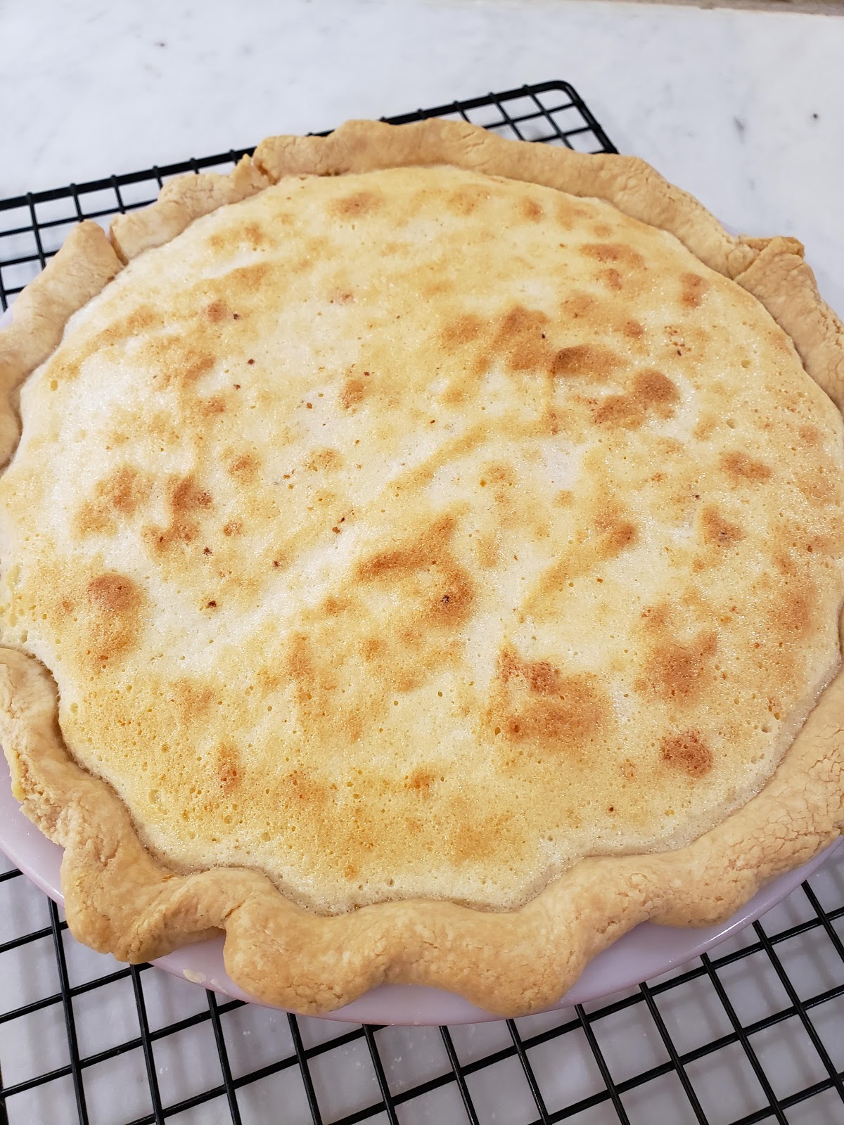 My Patchwork Quilt: LEMON SPONGE PIE