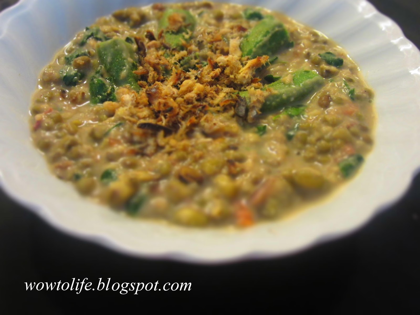 Wow to Life: Ginisang Monggo sa Gata (Sauteed Mung Beans with Coconut ...