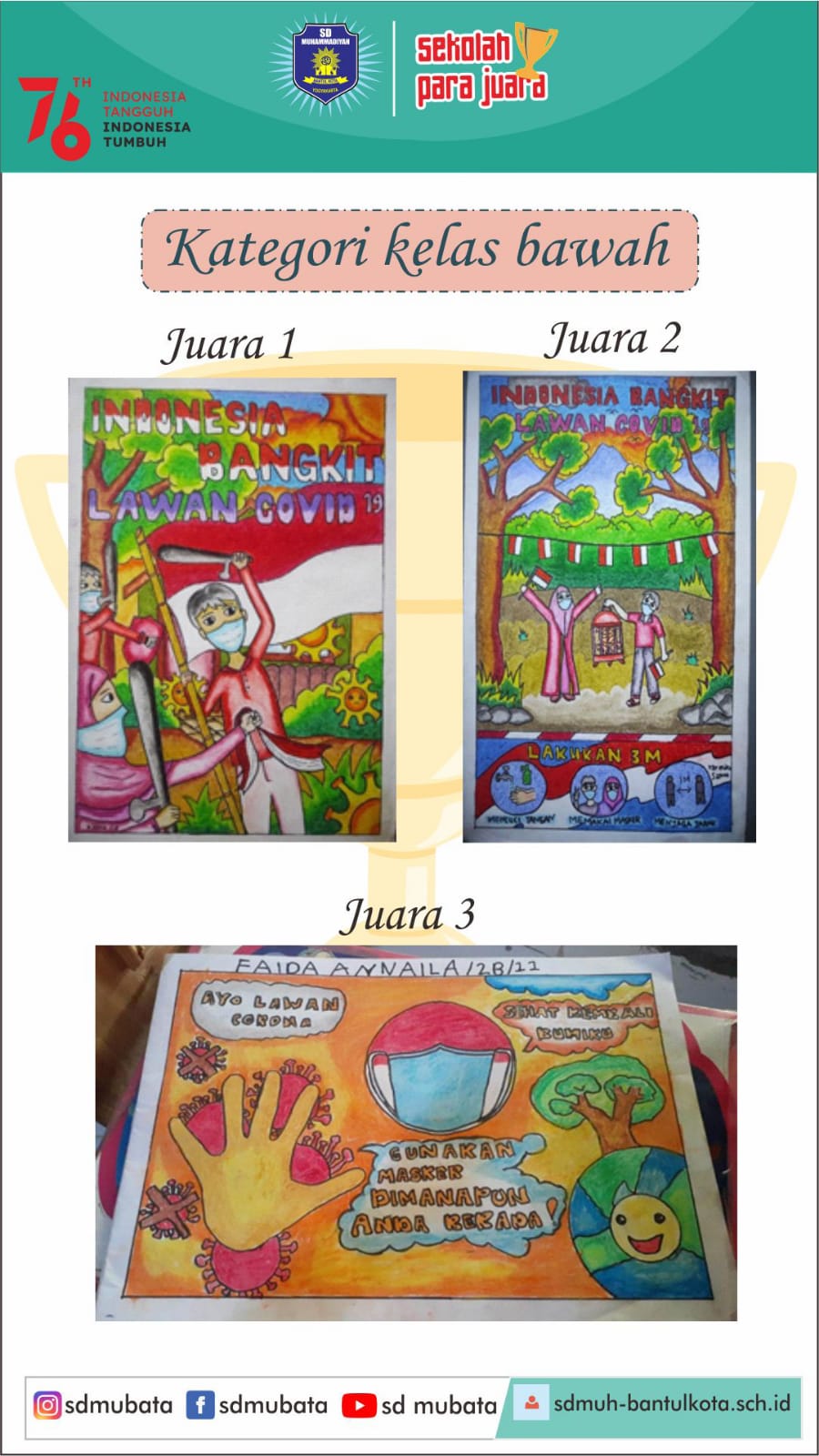 PENGUMUMAN LOMBA DESAIN POSTER - Perpustakaan Al Farabi