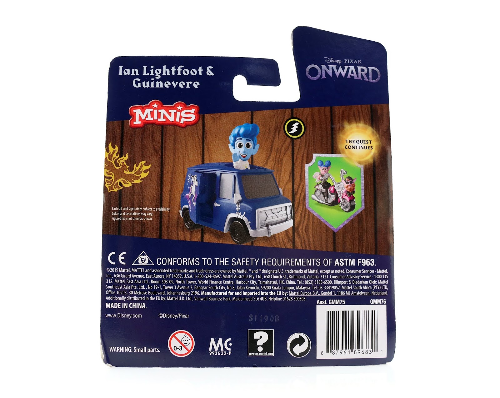 Dan the Pixar Fan: Onward "Minis" Complete Collection (by Mattel)