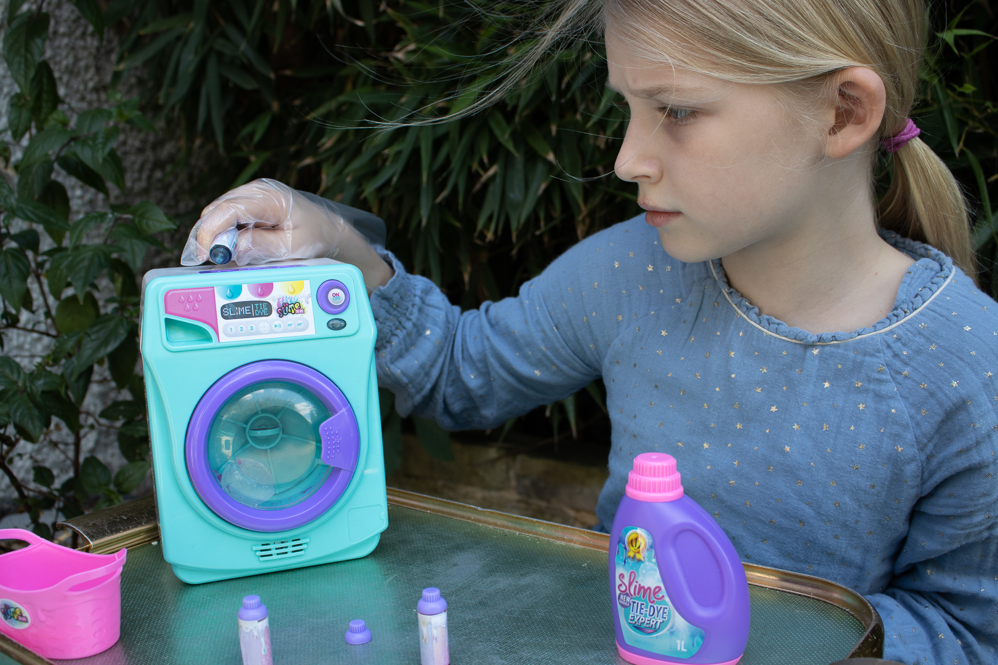 Review and Giveaway: So Slime Tie-Dye Slime Machine - Counting To Ten