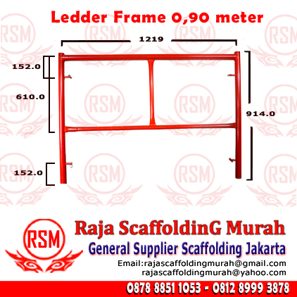 Ledder Frame 0,90 meter 0878 8851 1053