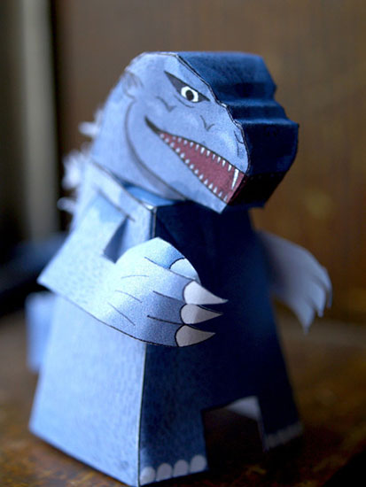 Godzilla Paper Toy | Paperized Crafts