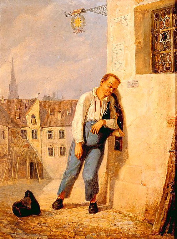 Art Now and Then: Carl Spitzweg