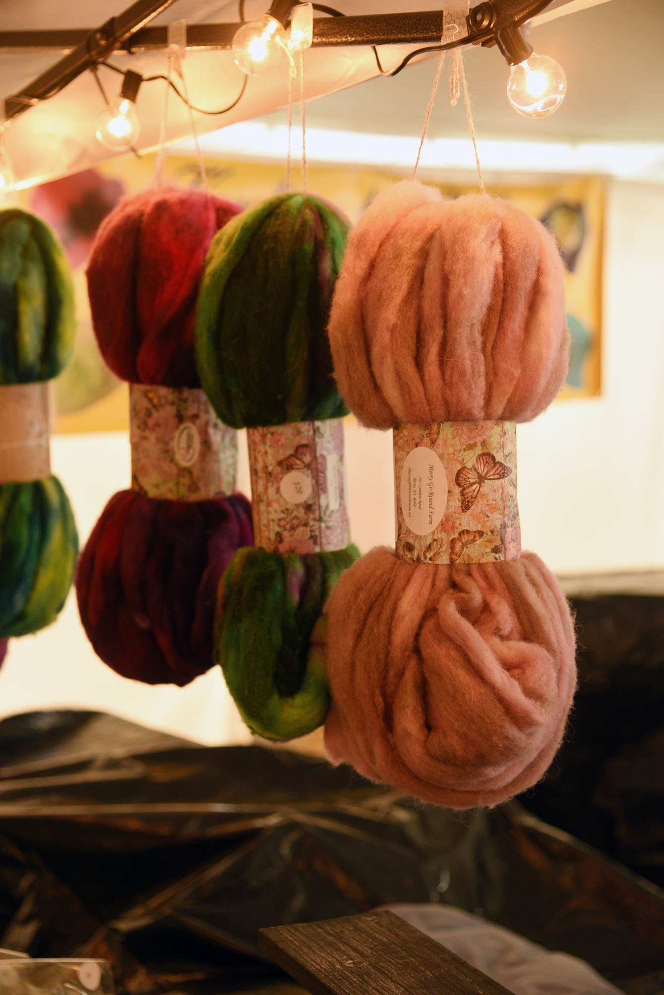 Ky Wool Festival Sheep and Wool Tent