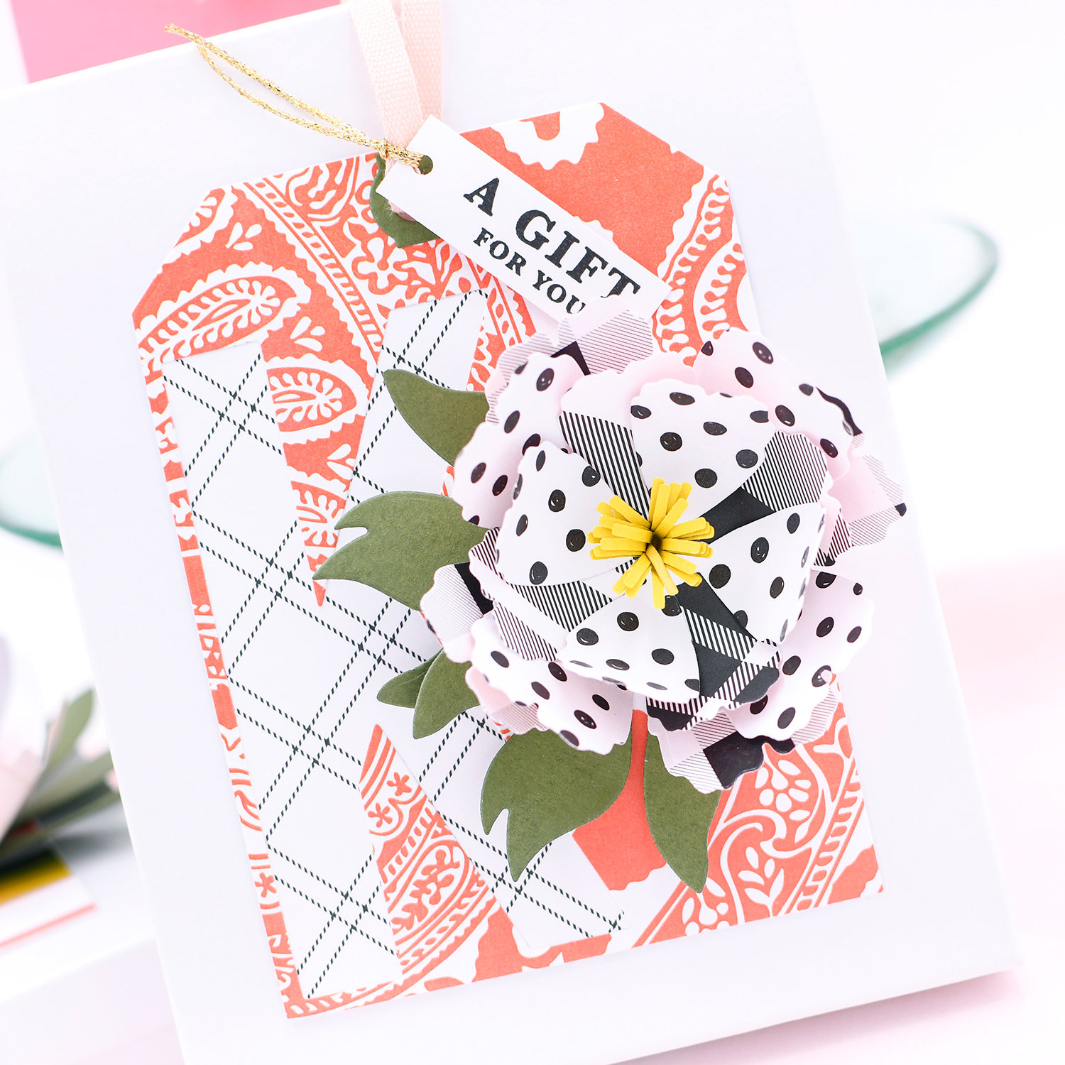 The Stamp Market :: Jumbo Floral Tags