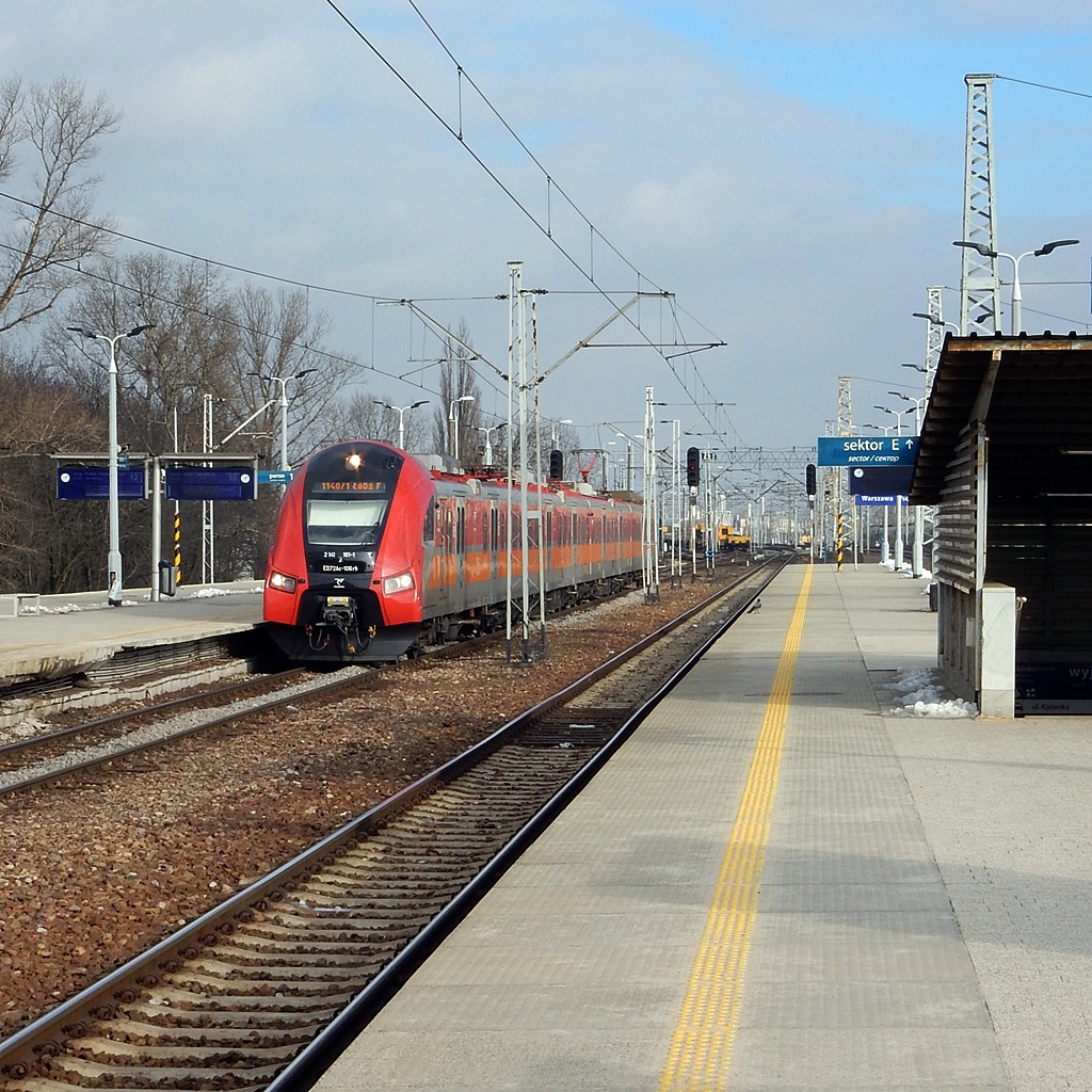 ED72Ac-106: IR 11140/1 Warszawa Wschodnia - Łódź Fabryczna | Torowy