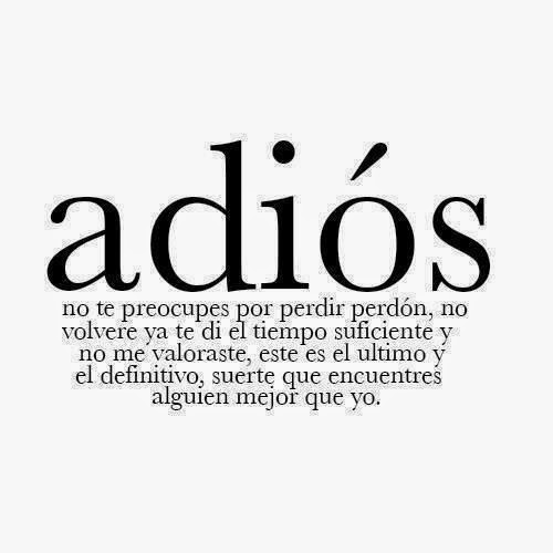 Frases de Despedida, Adios, parte 1 - IMÁGENES PARA WHATSAPP ® y Fotos ...