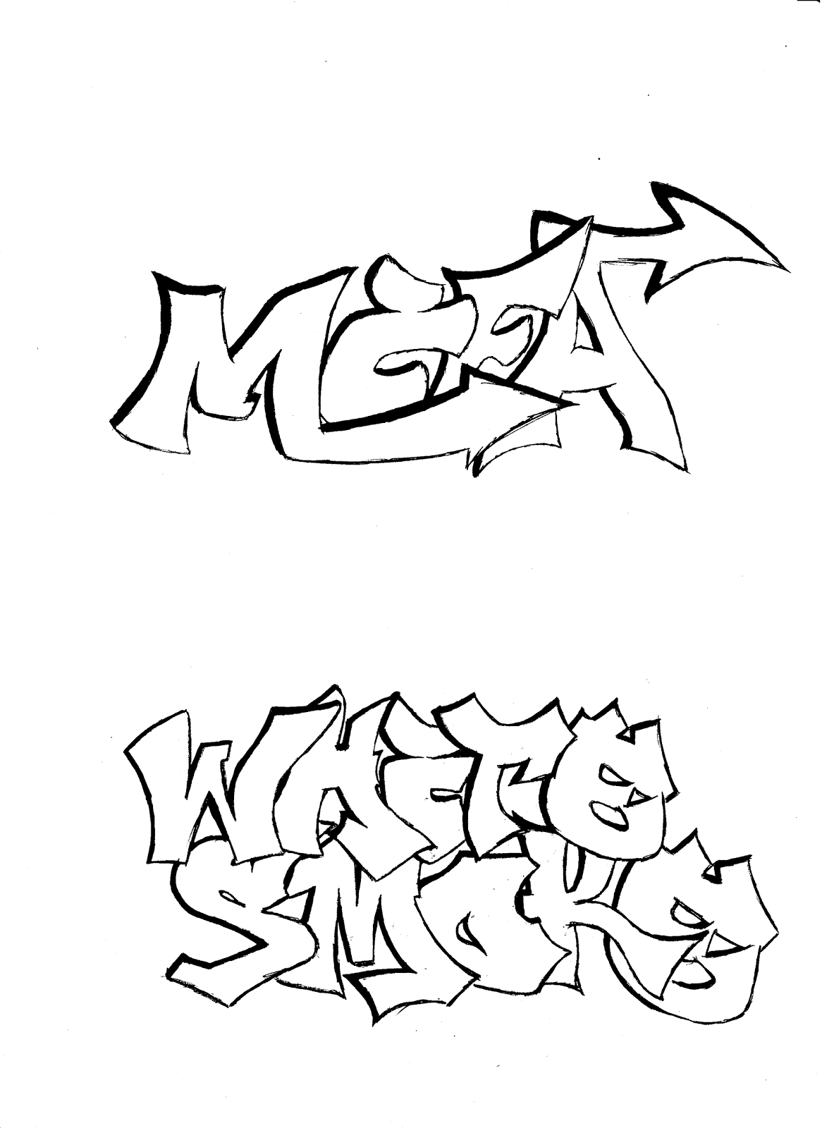 Vive l'ART: Tag et dessin