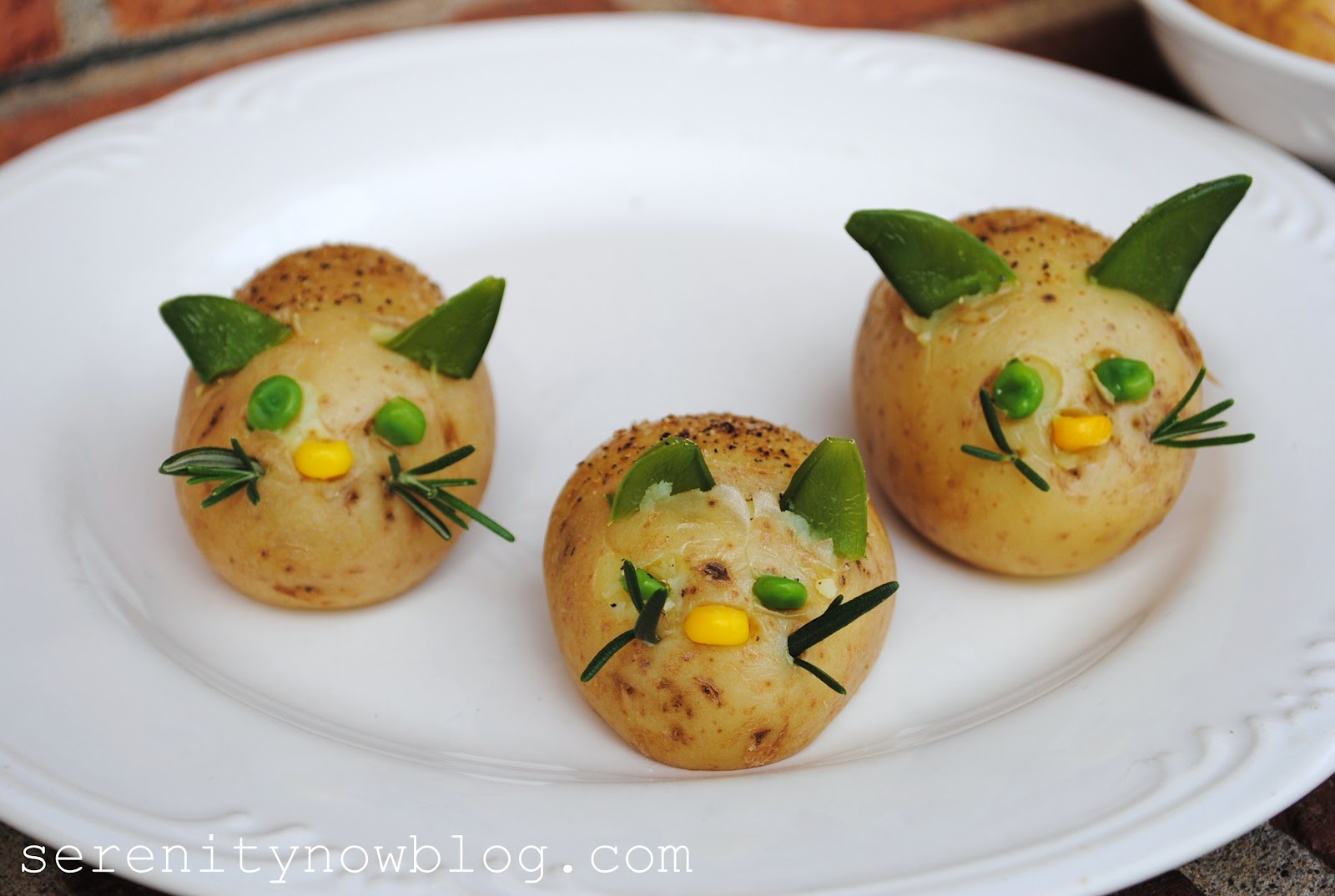 Serenity Now: Veggie Pets (Kitty Cat Potatoes)