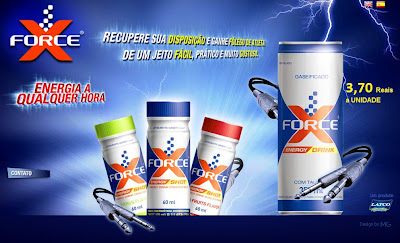 VITRINE VIRTUAL - VERDINI MEIRELES: X-Force - Energy Drink - Produto Latco