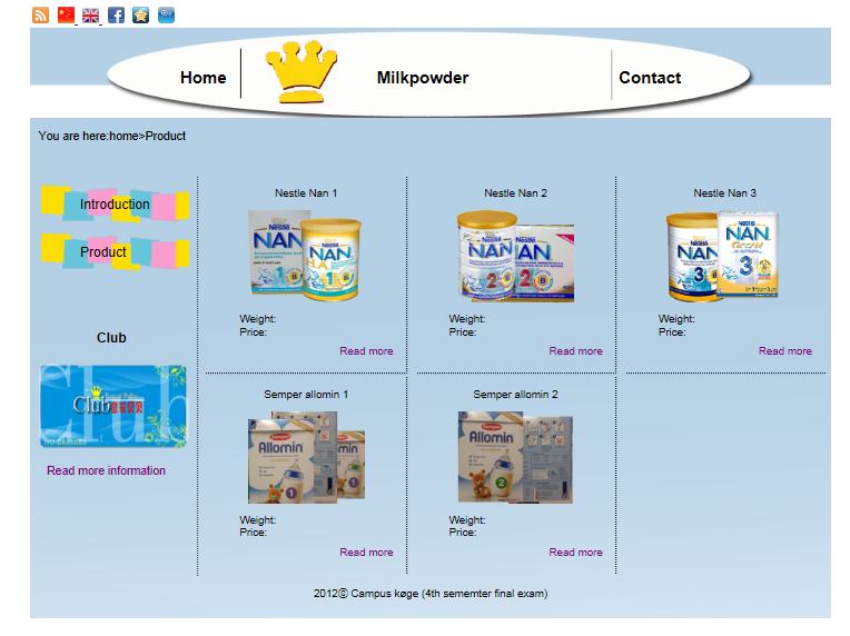 the Danish milk powder in Royal baby