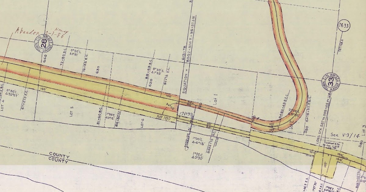 Big Bend Railroad History: MP 1633 Map
