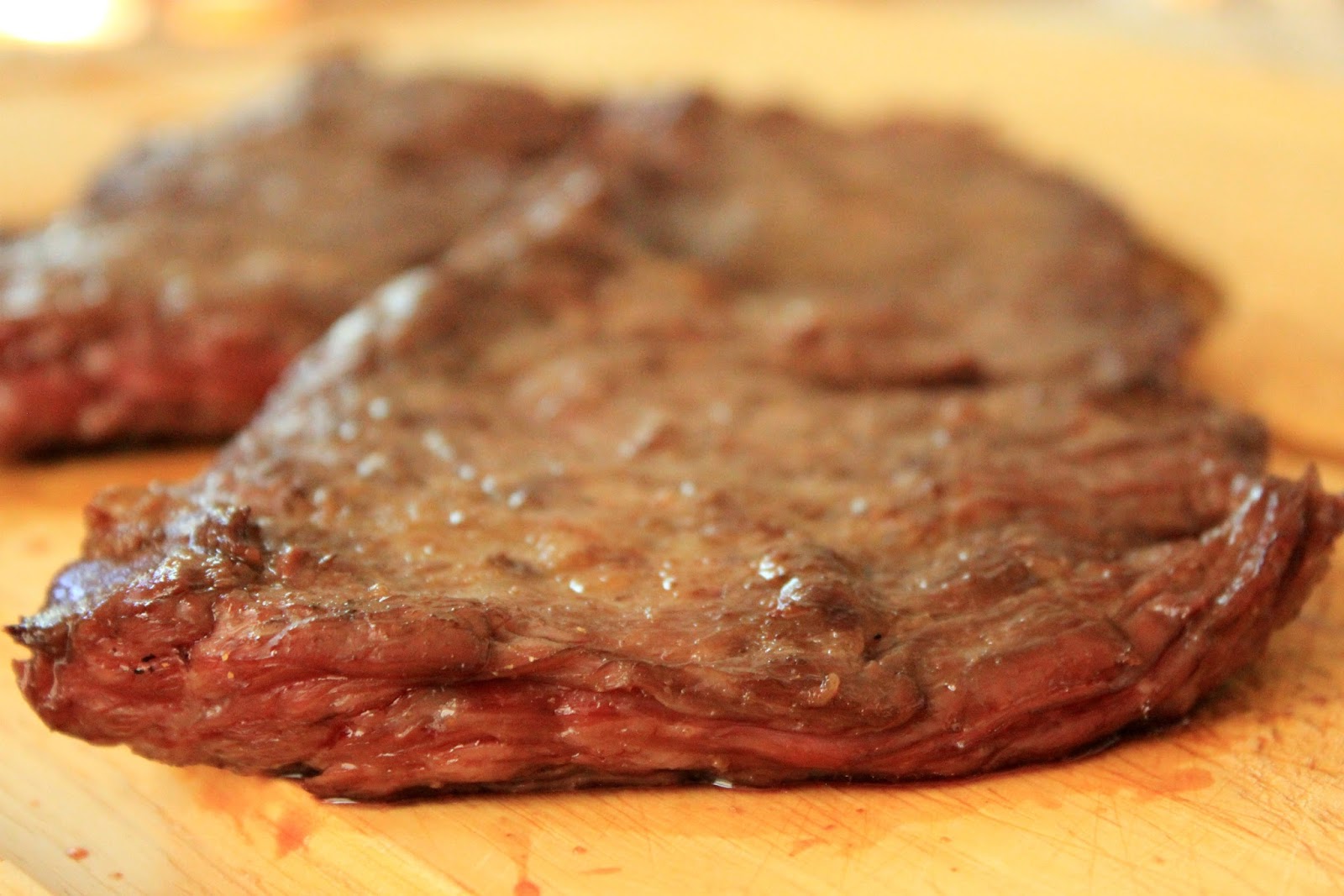 Mexican Style Grilled Steak (Carne Asada) and Quick and Simple Refried ...