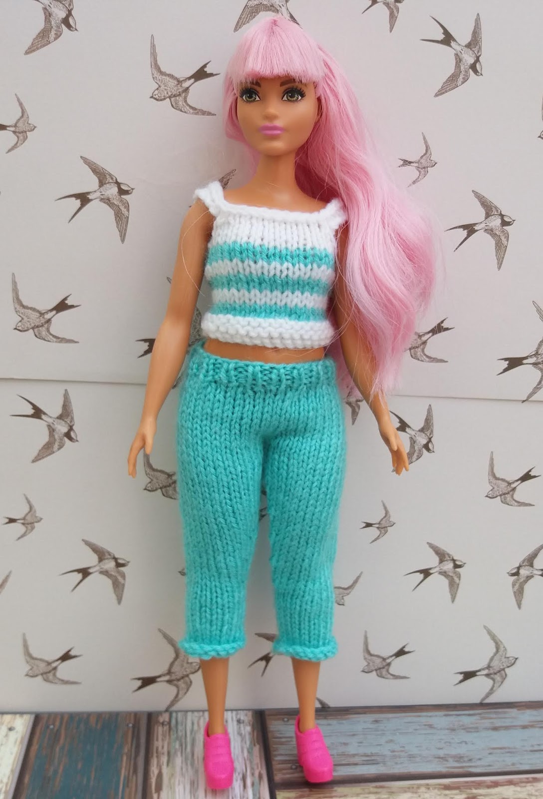 Linmary Knits Curvy Barbie Trousers Shorts And Top linmary-knits-curvy-barbie-trousers-shorts-and-top