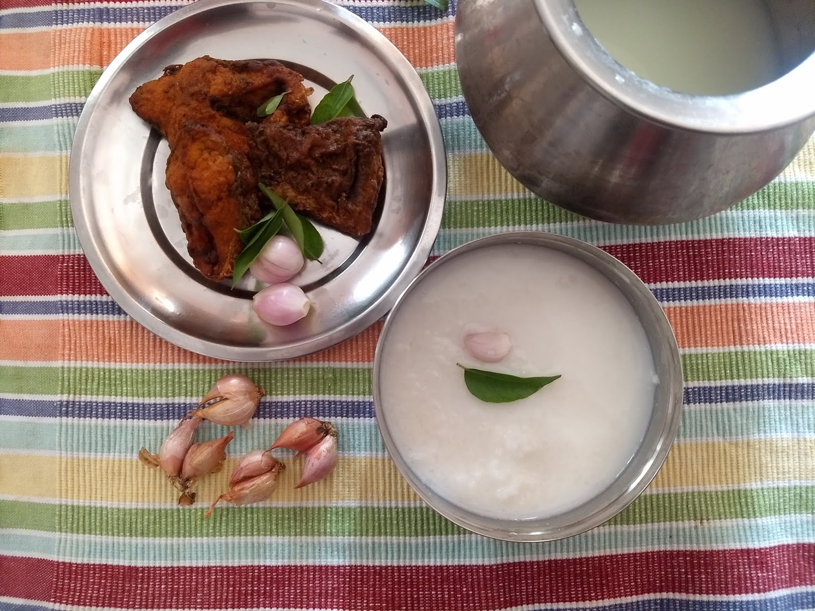 How to make Pazhaya soru - South Indian Staple diet Breakfast