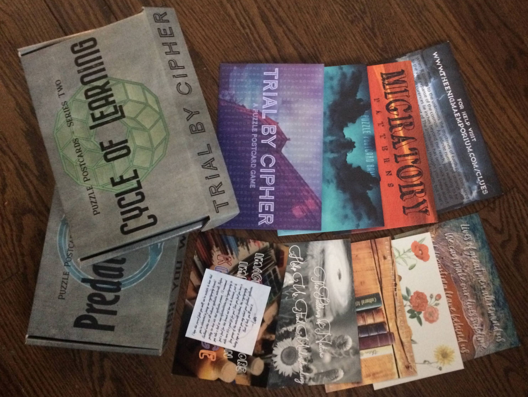 The ESC Key: Boardgame - Puzzle Postcards - The Enigma Emporium