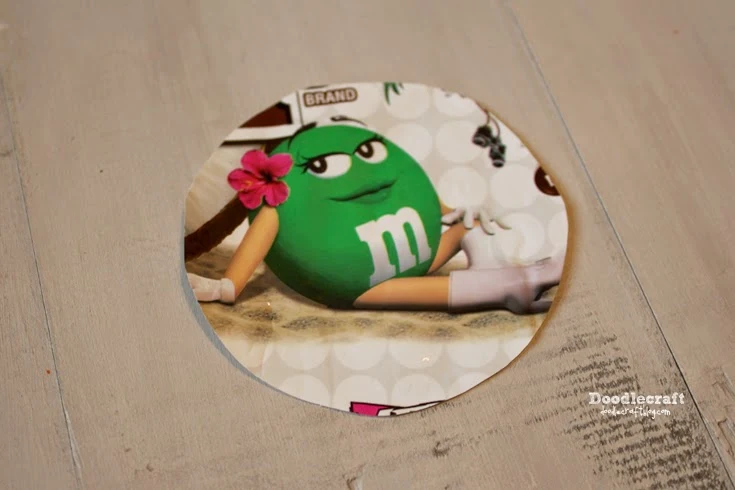 CANDY WRAPPER M&M Badges!