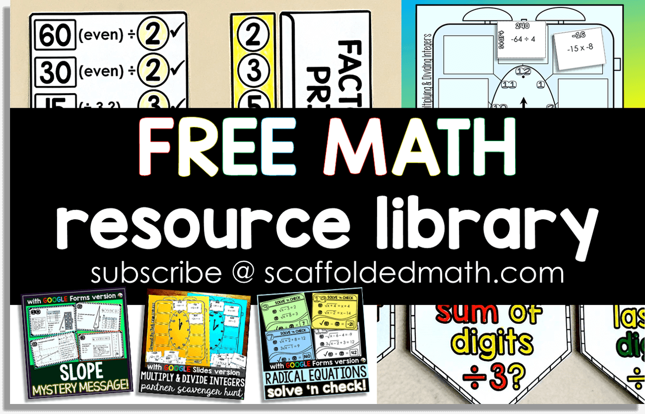 Scaffolded Math and Science: Estimating square roots using visual ...