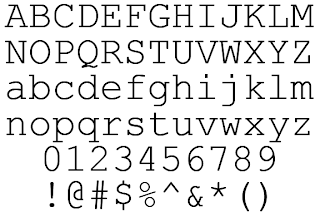 oz.Typewriter: Duplicating 'Typewritten' Letters in Printing: The 'New ...