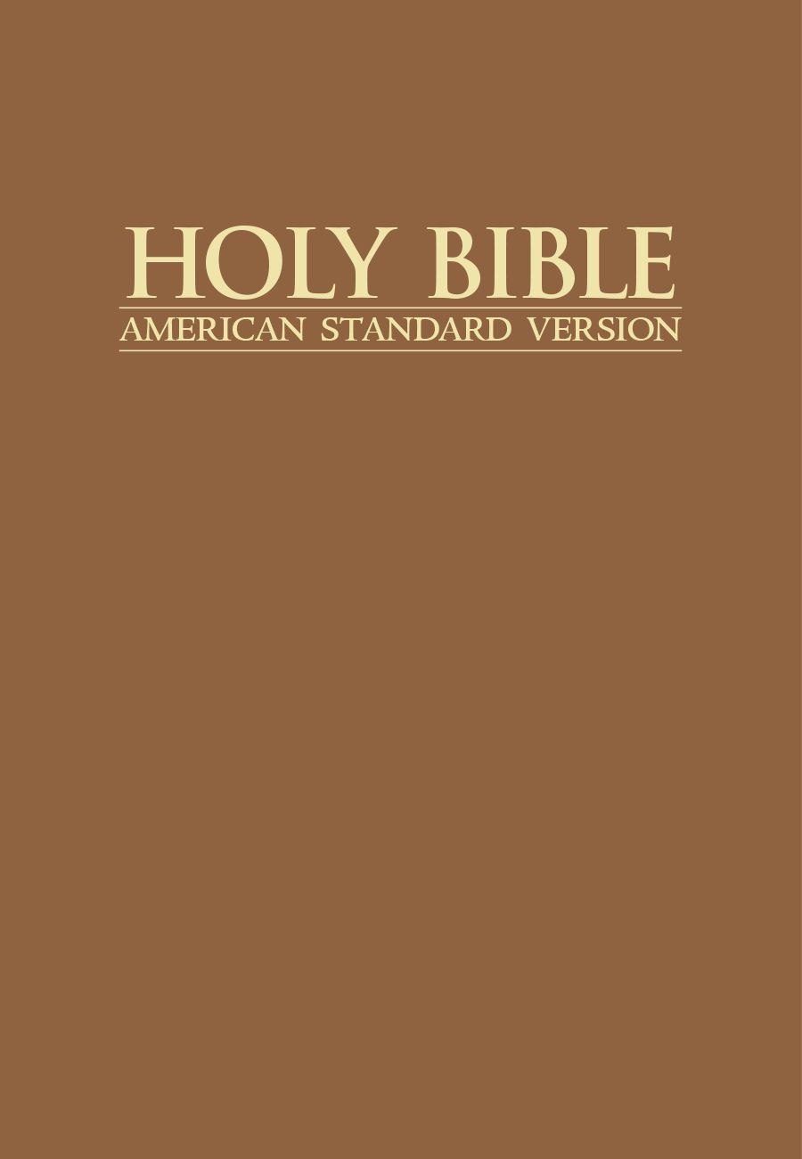 The Book Shelf: Some Merits of the American Standard Version Bible by ...