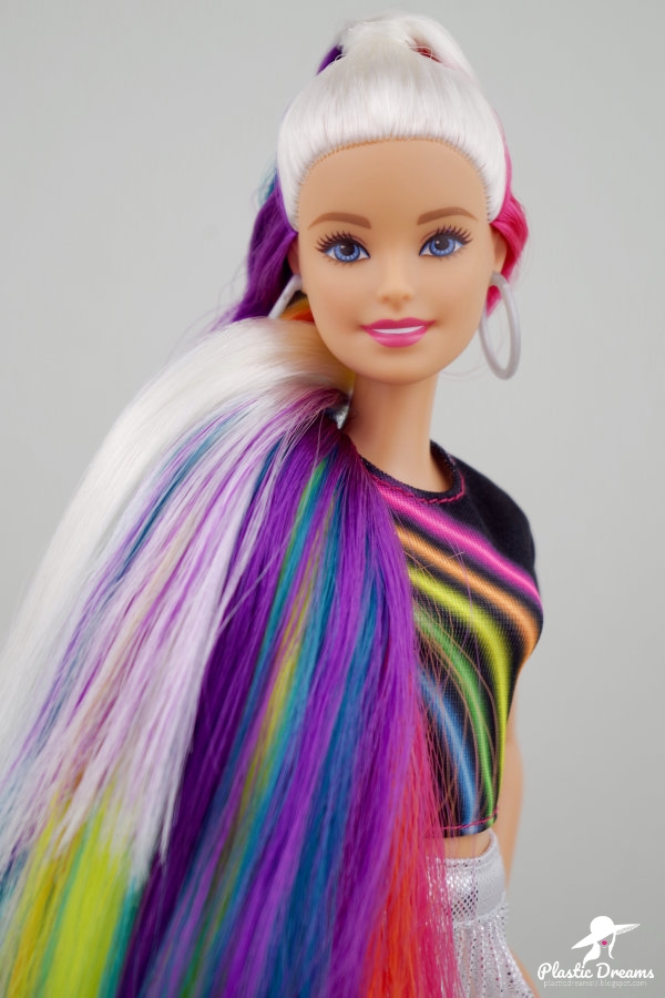 Plastic Dreams :: Barbie et miniatures: Rainbow Sparkle Hair Barbie Doll