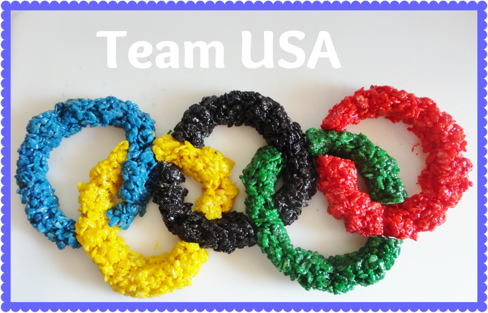 Ashli's Cookie Creations: Edible Olympic Rings:)