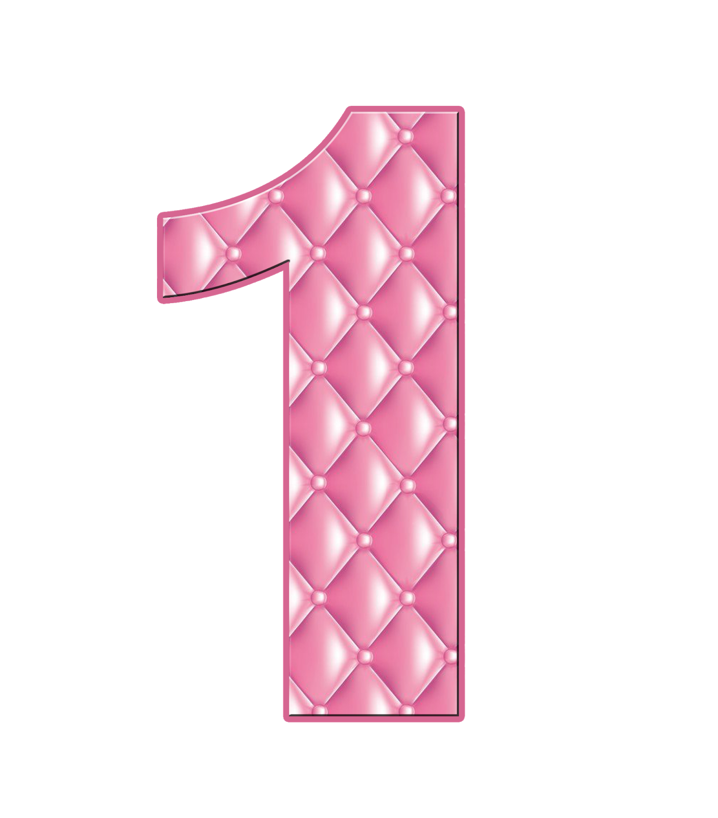 Mãe de Seis: Números Capitonê Rosa