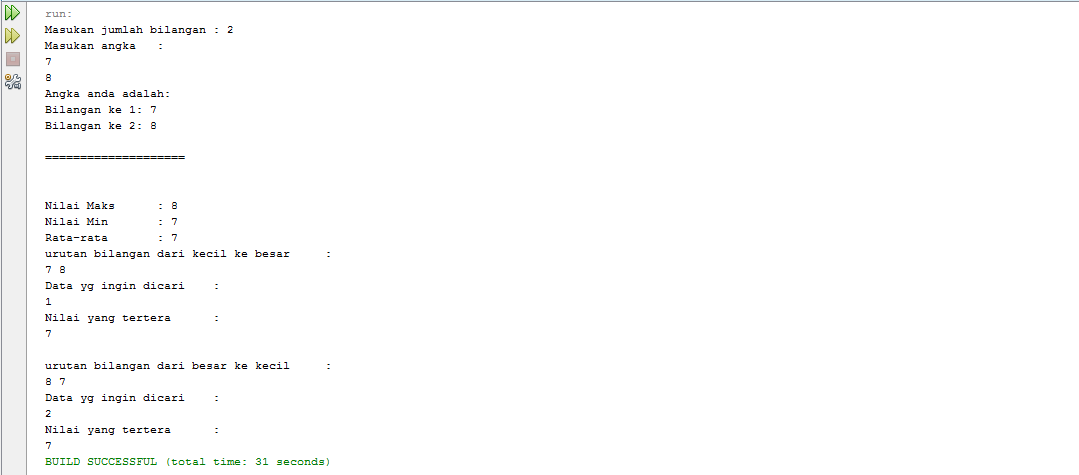 Menentukan Nilai Minimum Maximum Menggunakan For dan If