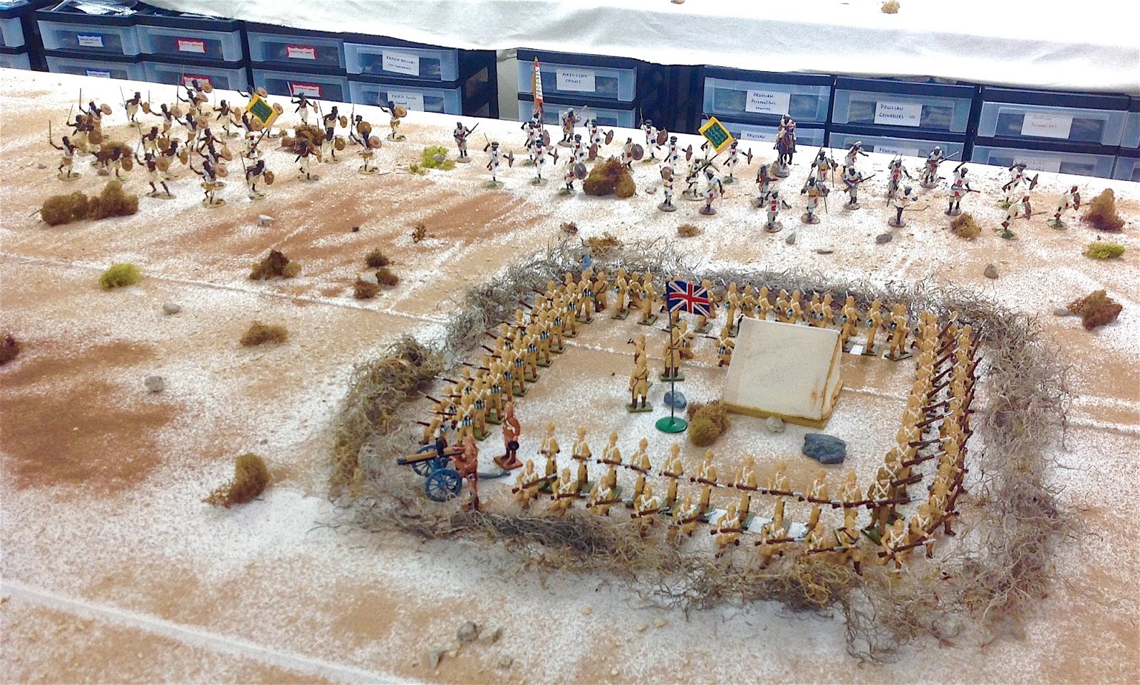 Der Alte Fritz Journal: British Encampment at Dongala