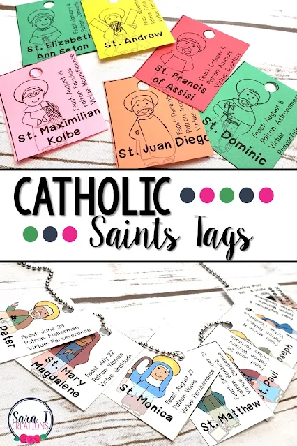 Teaching About the Saints | Sara J Creations