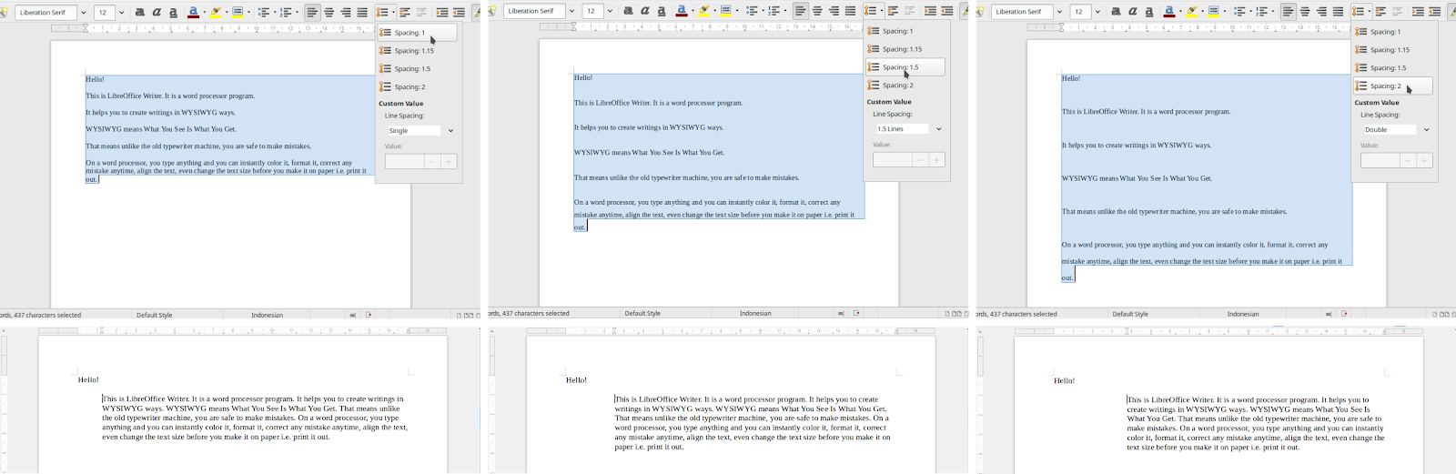 LibreOffice Writer: Working with Text