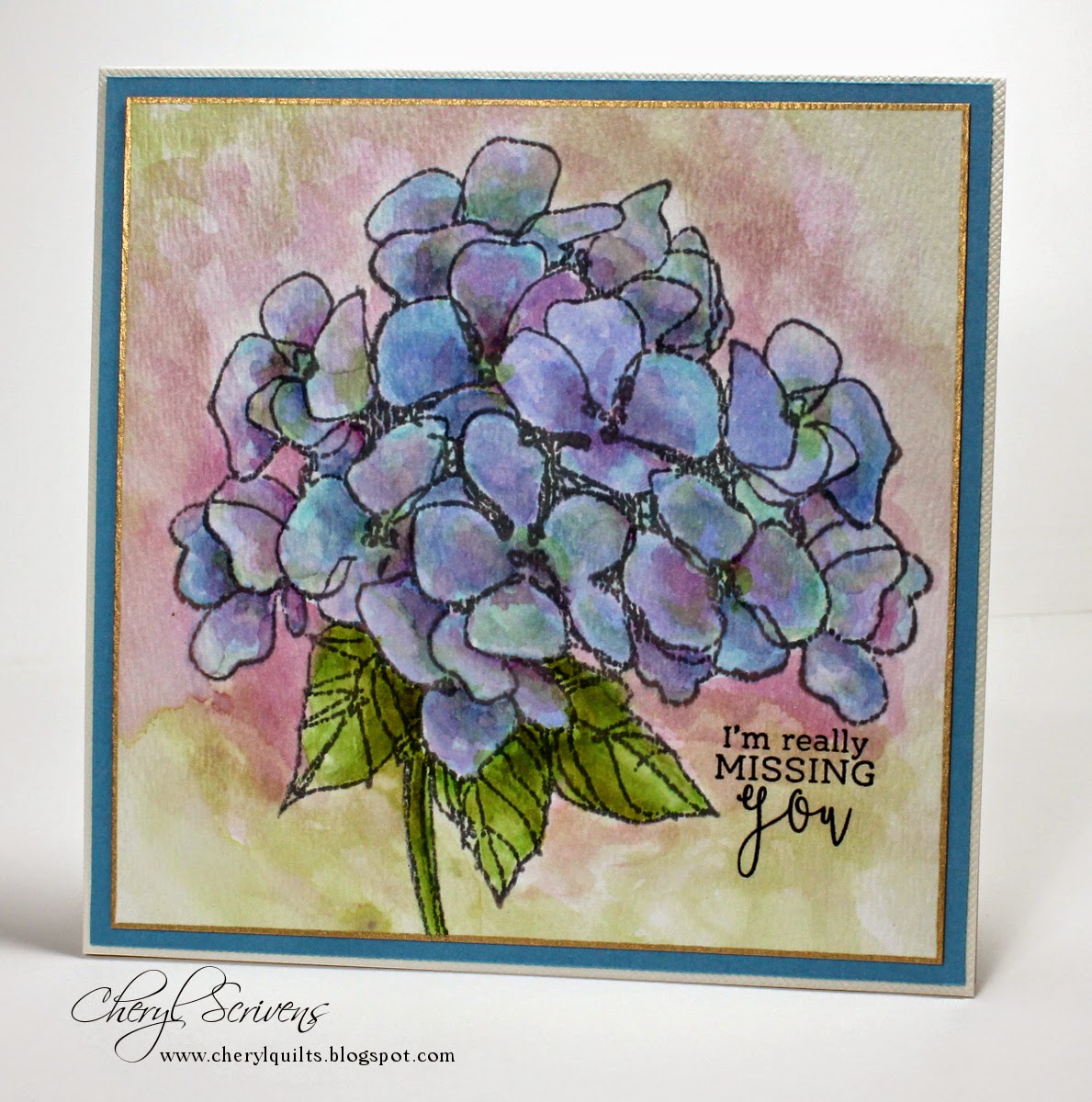 CherylQuilts … loves to share her faith and encourage through stamping ...