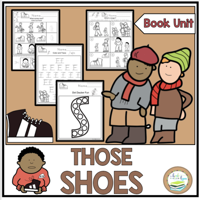 THOSE SHOES BOOK UNIT ~ Book Units by Lynn