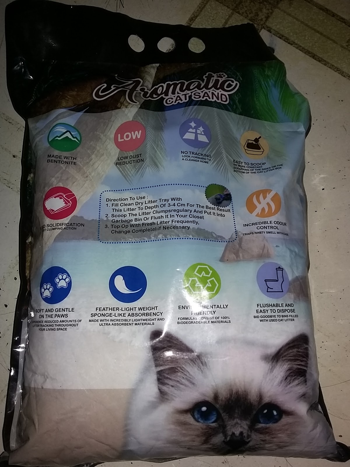 [Review] Aromatic Cat Sand ~ Blognya Fitriana