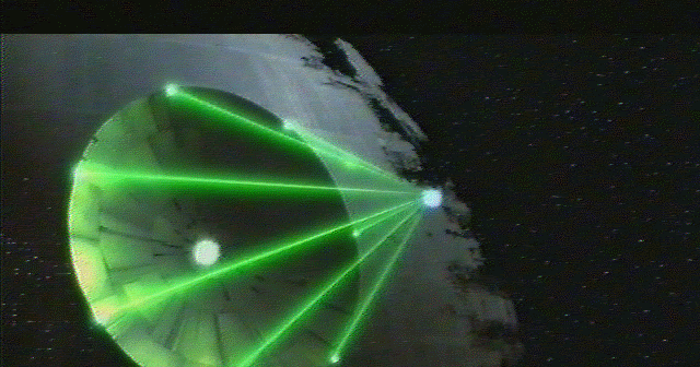 Death Star shooting!