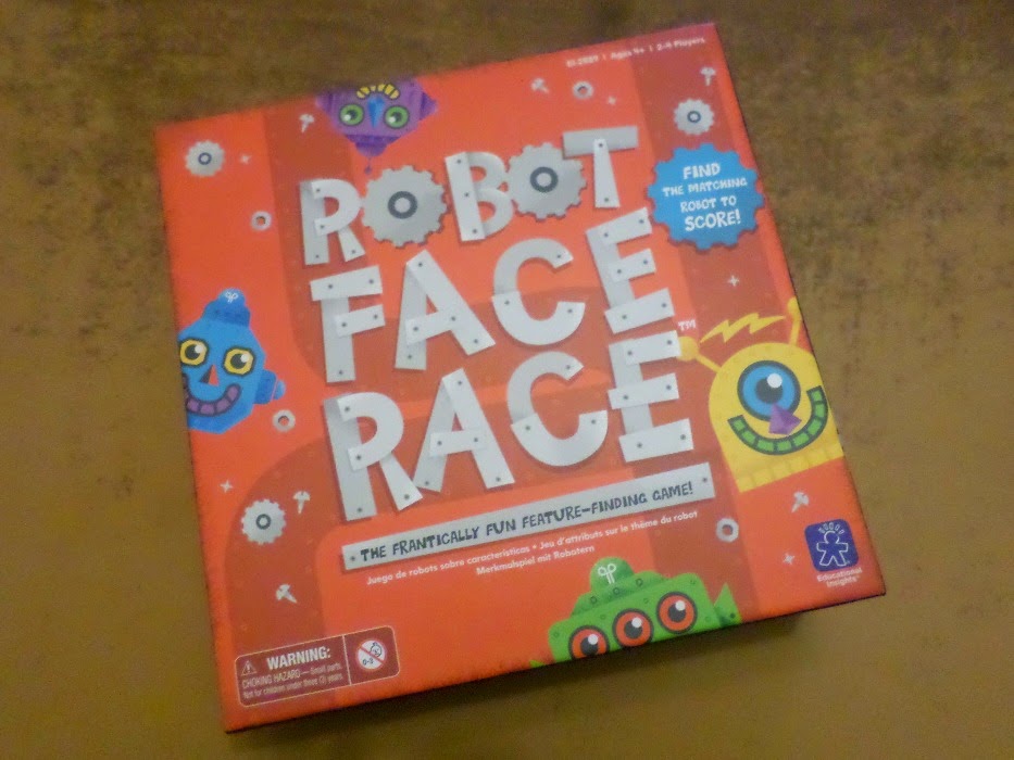 Tots and Me... Growing Up Together: Robot Face Race Giveaway