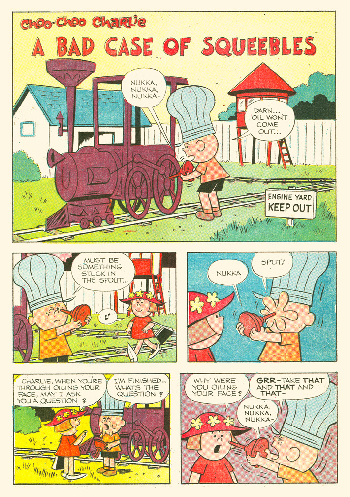 The Greatest Ape: "Choo-Choo Charlie" by John Stanley