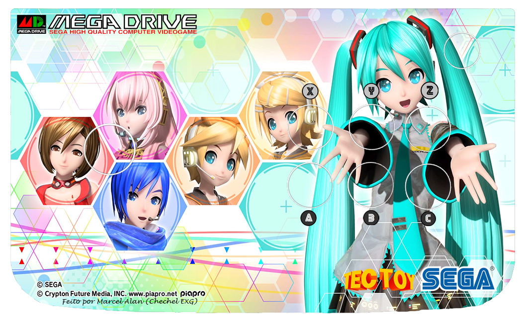CHC Arcade Anime Custom Layout Art: Layout dos Arcades Especial Hatsune ...