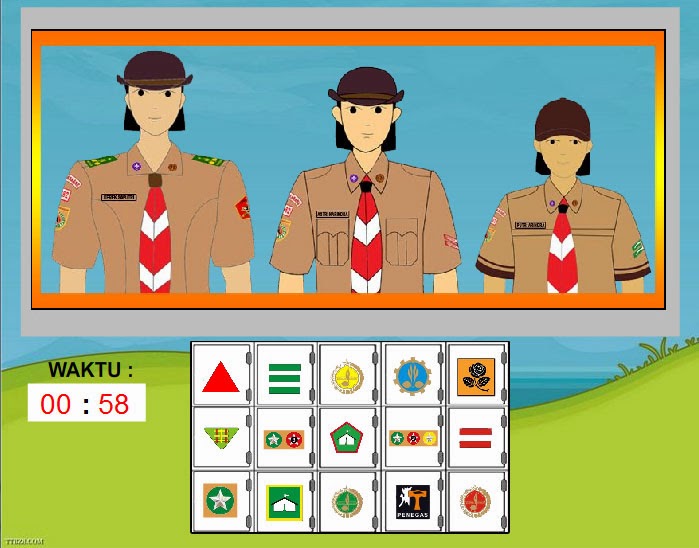 Game Atribut S/G.T | Game Pramuka