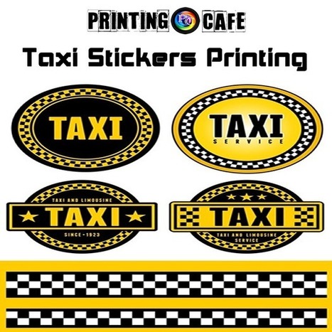 Taxi Stickers - Printing Cafe | Cheap Taxi business cards & Taxi ...