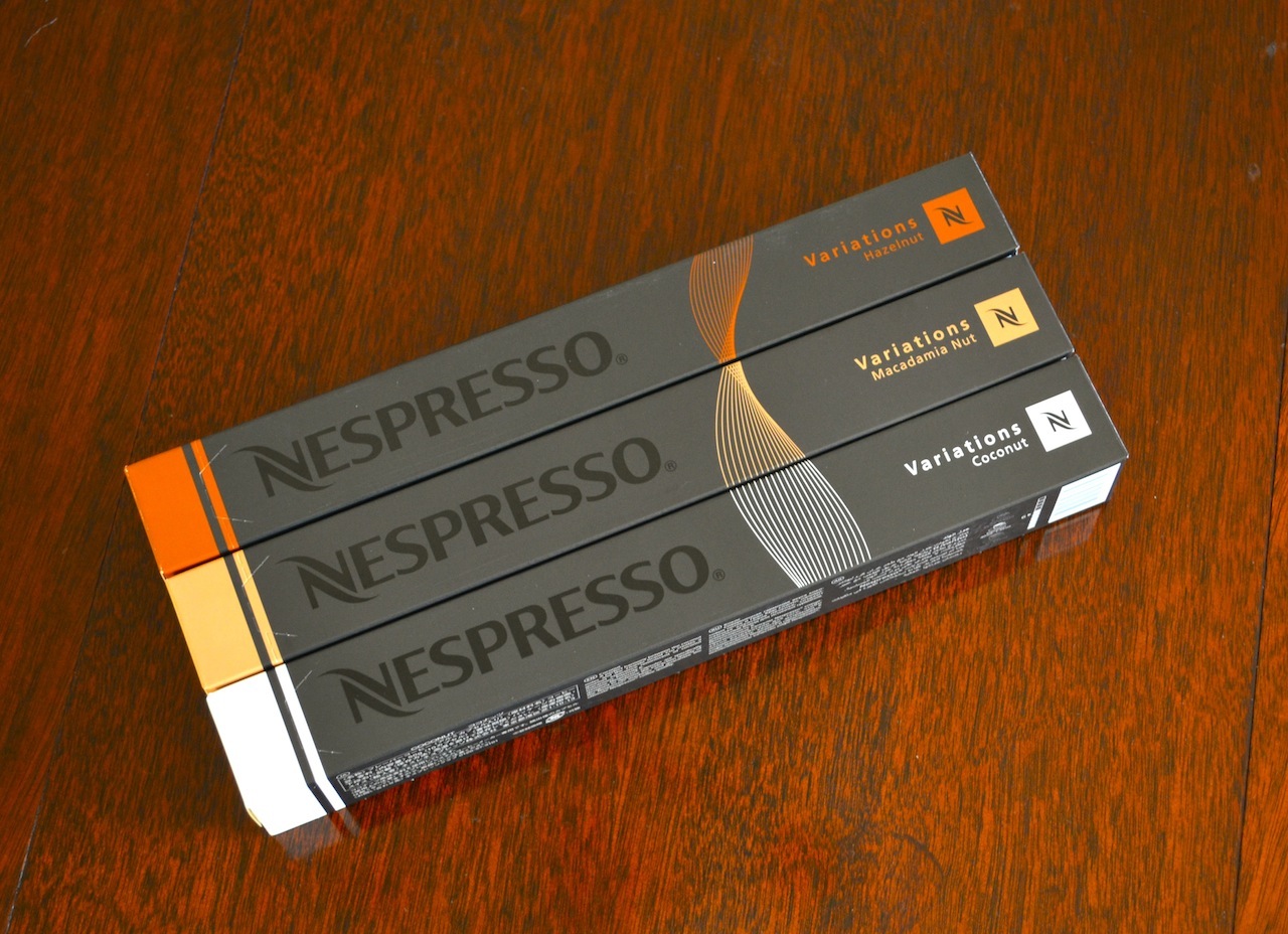 Odie's Food Musings: Nespresso Variations 2012 (review)