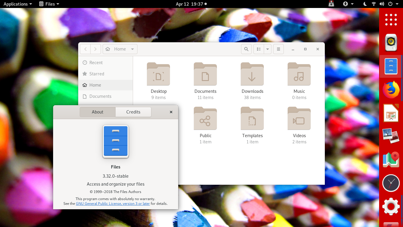 The Beauty of Dash to Dock Extension on GNOME 3.32