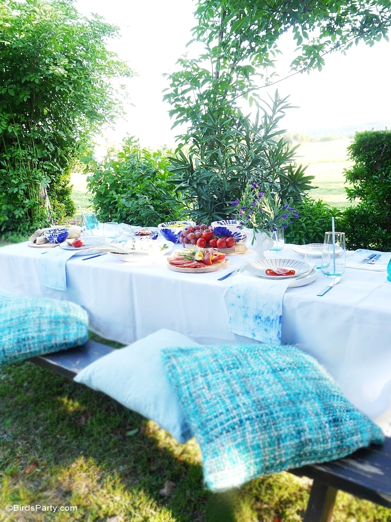 A Mediterranean Inspired Party - Party Ideas | Party Printables Blog