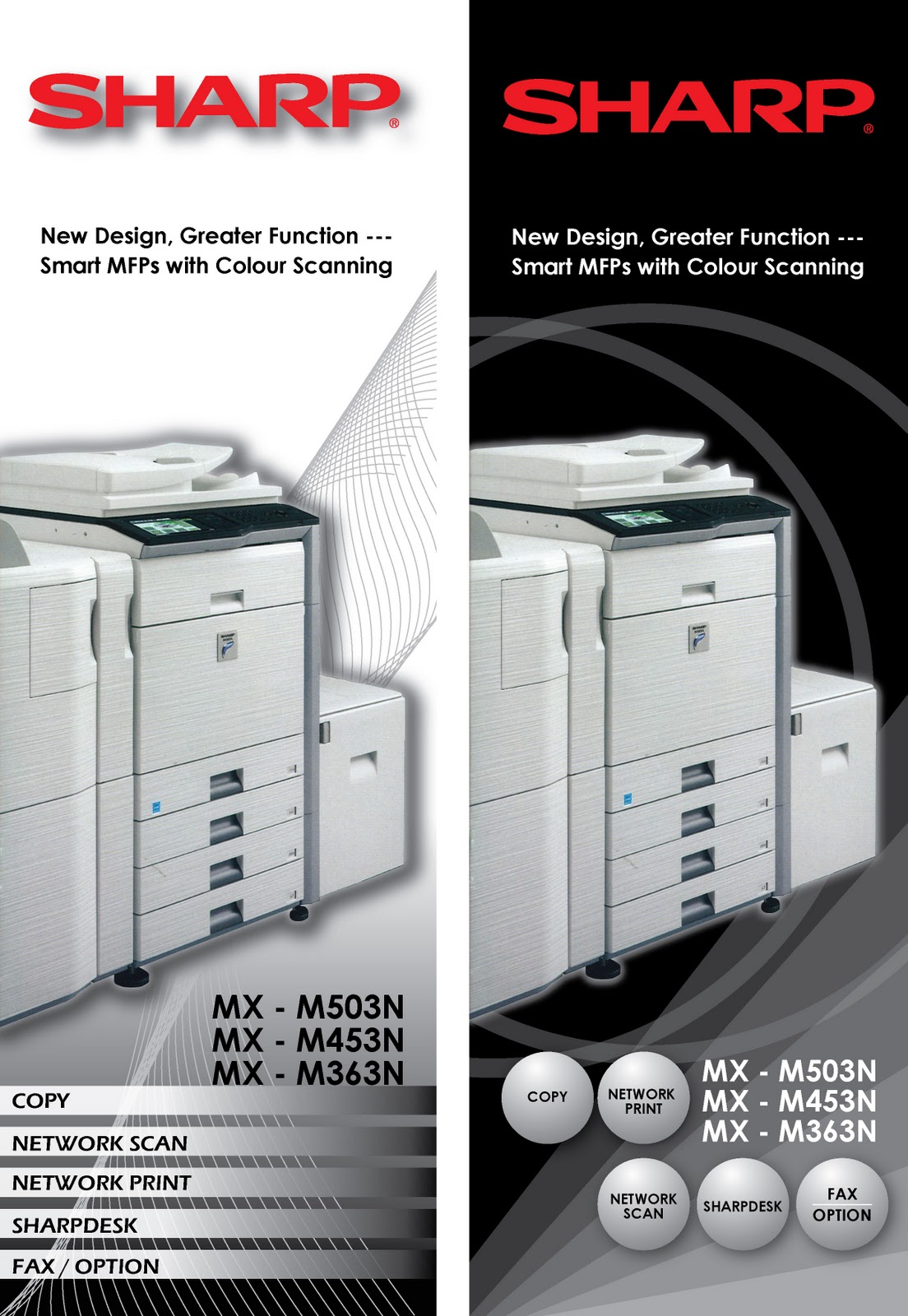 allyartist: Banner : SHARP (copier machines)