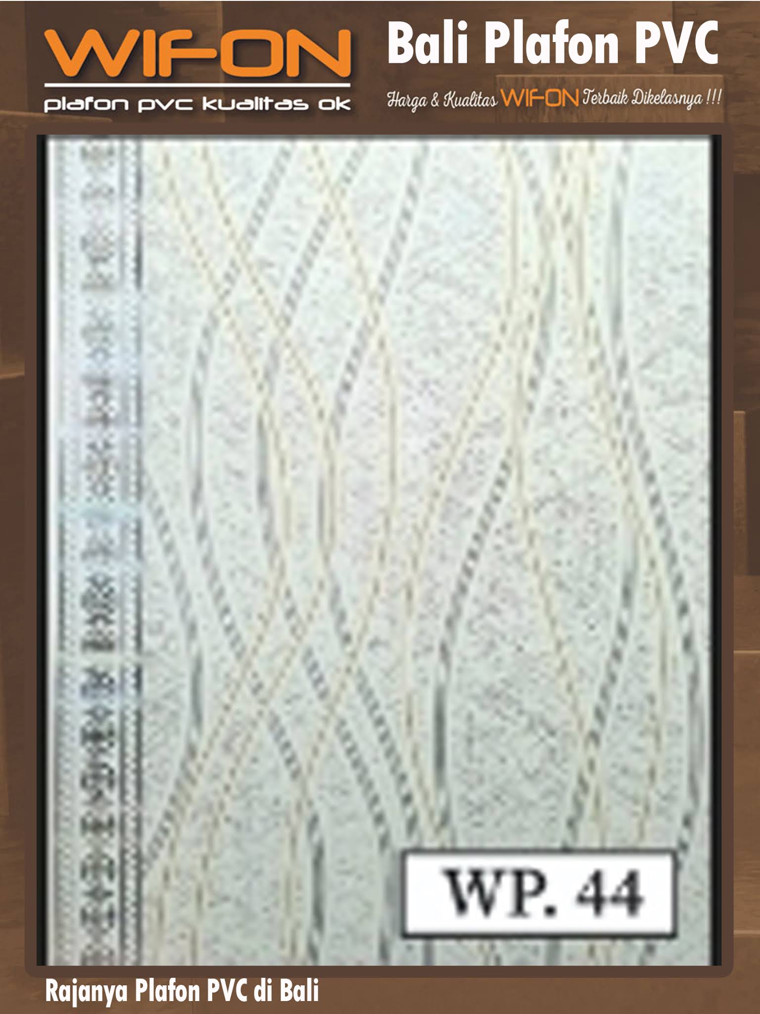 BALI PLAFON PVC: WIFON PLAFON