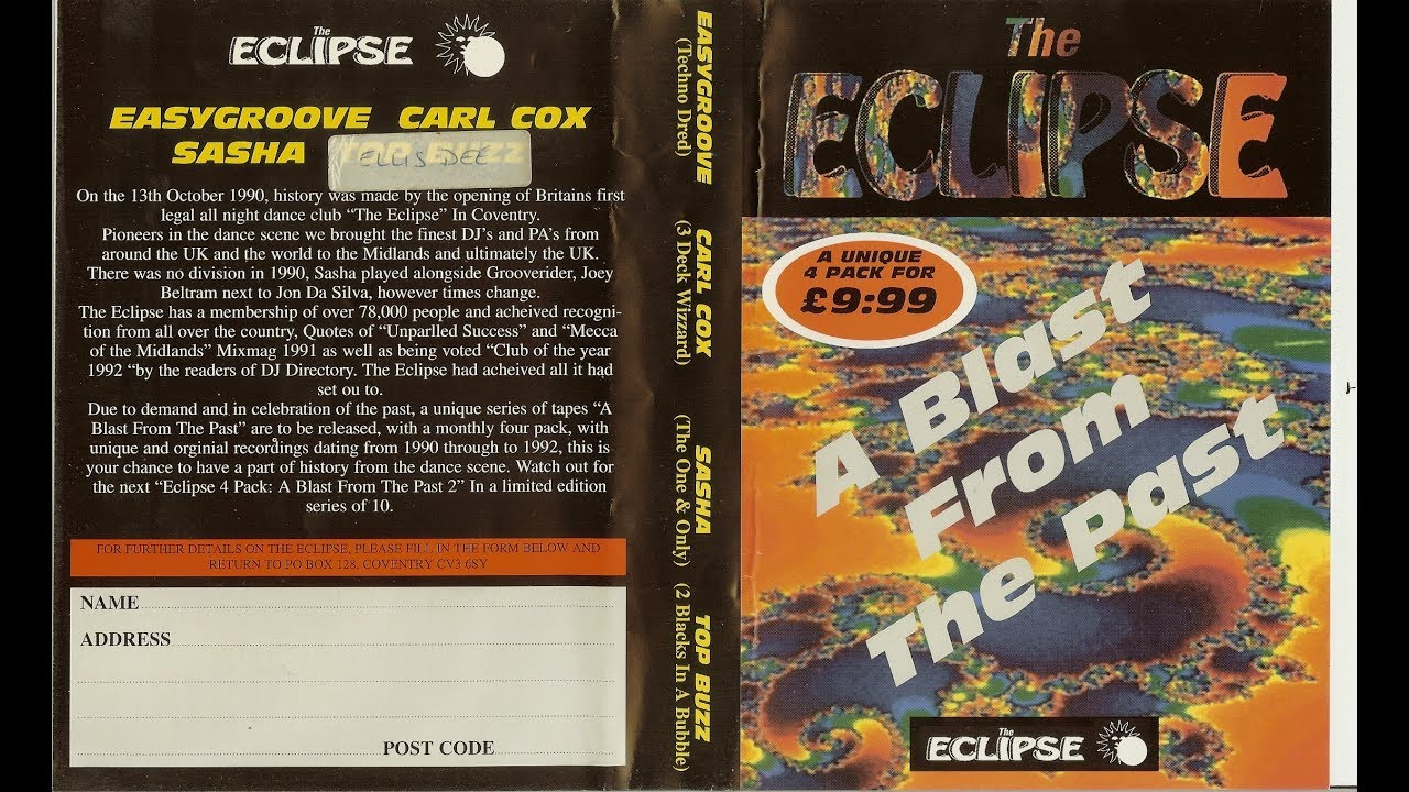 Energy Flash: Tape Packs - UK's Rave Essential Time Capsule