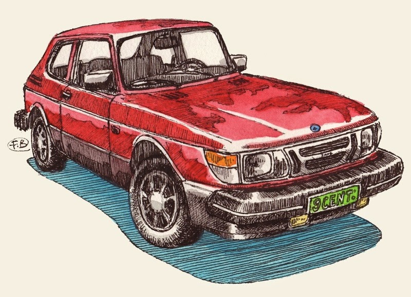 Wagonized drawings ~ SAABISM